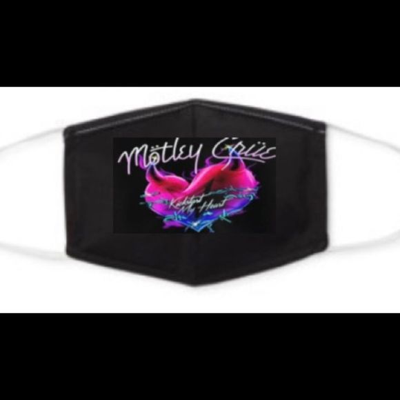 Accessories | Motley Crue Face Mask | Poshmark